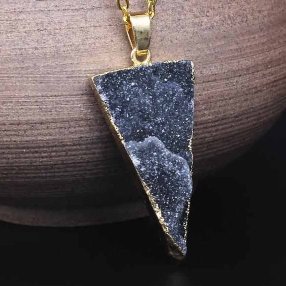 Jewelry | Natural Stone Pendant Necklace | Poshmark