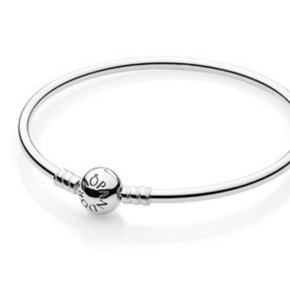 Pandora | Jewelry | Pandora Sterling Silver Bangle Bracelet | Poshmark