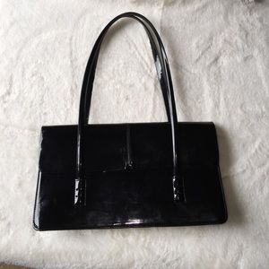 Alfani | Bags | Black Patent Leather Purse By Alfani | Poshmark