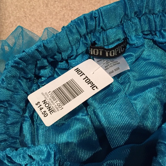 Hot Topic | Skirts | Nwt Hot Topic Blue Tutu | Poshmark