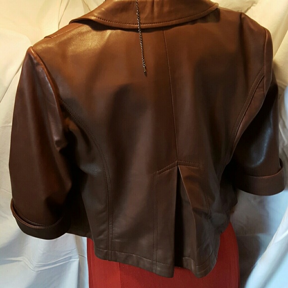 Report | Jackets & Coats | Vintage Brown Leather Jacket | Poshmark