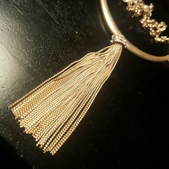 Jewelry | Chain Tassel Necklace | Poshmark