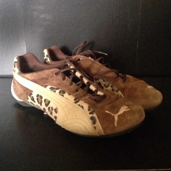 Puma | Shoes | Cheetah Print Puma Sneakers | Poshmark