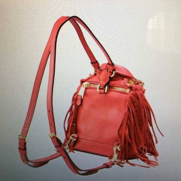 Moschino | Bags | Moschino Red Biker Back Pack Brand New | Poshmark