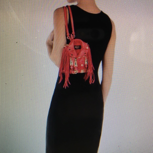 Moschino | Bags | Moschino Red Biker Back Pack Brand New | Poshmark