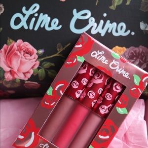 Lime crime | Makeup | Set Of 3 Limited Edition Lime Crime Matte ...