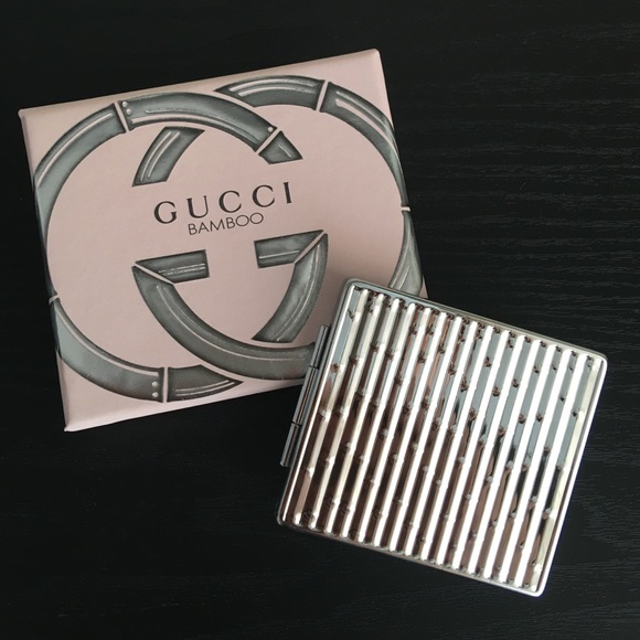 Gucci | Accessories | Gucci Bamboo Compact Mirror | Poshmark