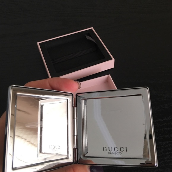 Gucci | Accessories | Gucci Bamboo Compact Mirror | Poshmark