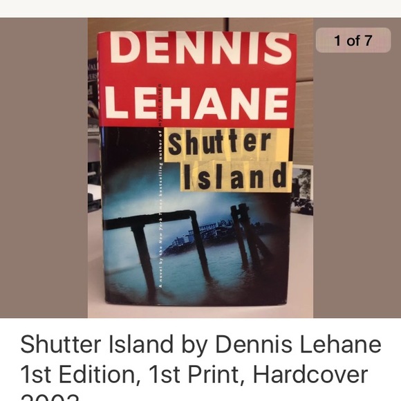 Other | Hardcover Shutter Island Novel | Poshmark