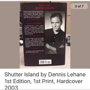 Other | Hardcover Shutter Island Novel | Poshmark