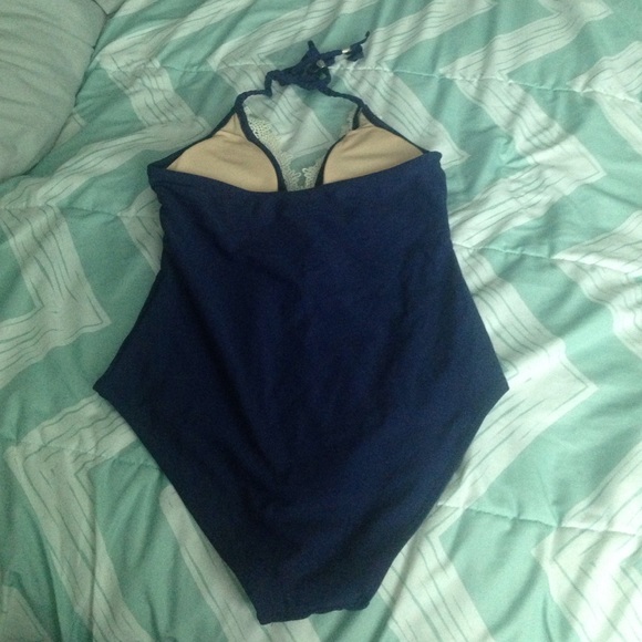 Swim | Navy Blue Bathing Suit | Poshmark
