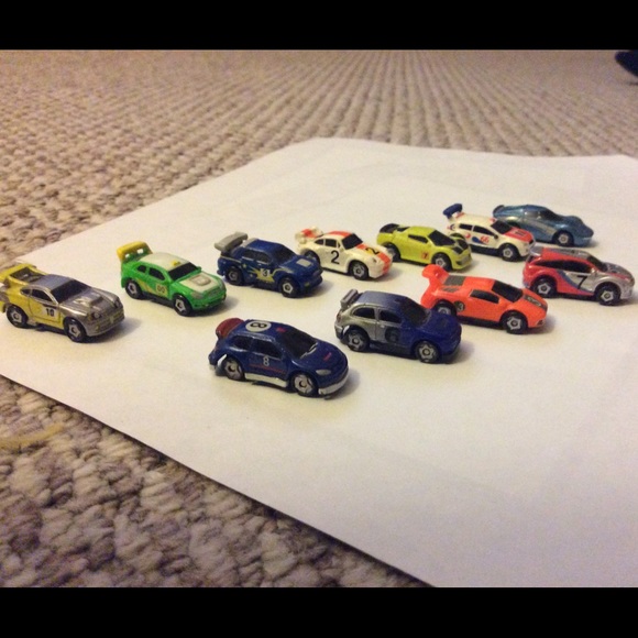 Micro Mini Machine Cars Dial Rotate Toy - Gem