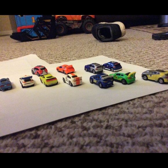 Micro Mini Machine Cars Dial Rotate Toy - Gem