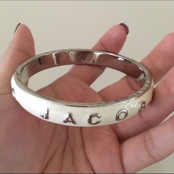 Marc By Marc Jacobs | Jewelry | Marc By Marc Jacobs White Silver Logo ...