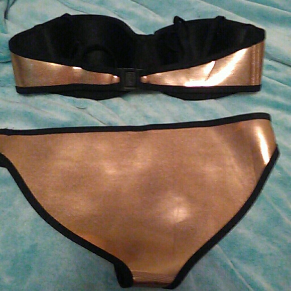 triangl swimwear | Swim | Authentic Poppy Triangle Metallic | Poshmark