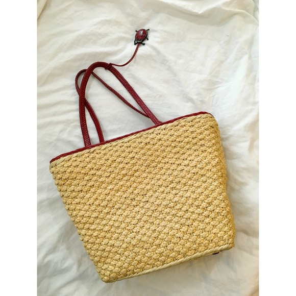 Brighton | Bags | Brighton Lady Bug Wicker Purse | Poshmark