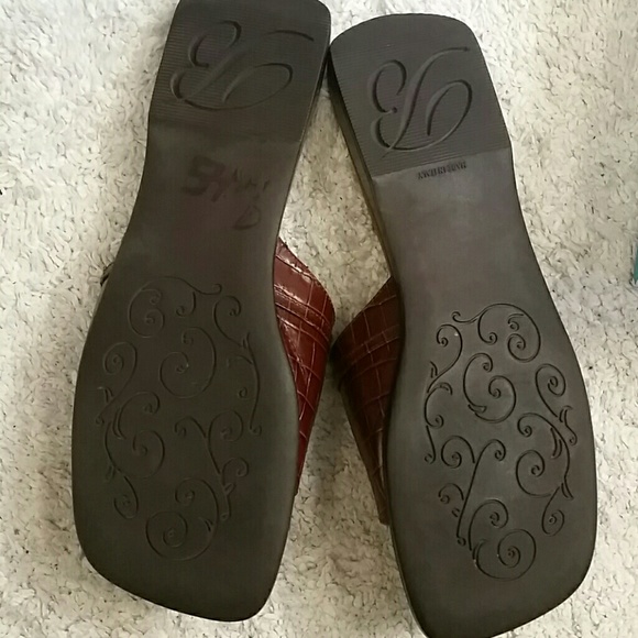 Brighton | Shoes | Red Brighton Sandals Size 7 2 Bali | Poshmark