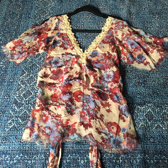 Joie | Tops | Sheer Silk Boho Top | Poshmark