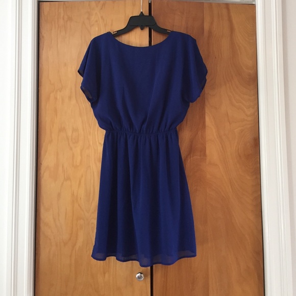 Francesca's Collections | Dresses | Francescas Royal Blue Beaded Dress ...