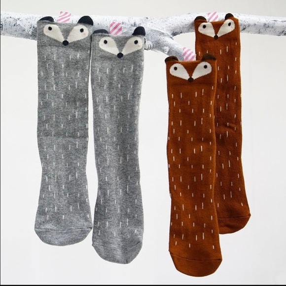 Accessories | Brand New Cute Fox Socks For Kids | Poshmark