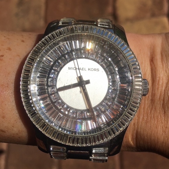 MICHAEL Michael Kors | Accessories | Mk Full Bling Diamond Watch | Poshmark