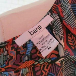 Bar III | Dresses | Bar Iii Mixed Print Highlow Dress | Poshmark