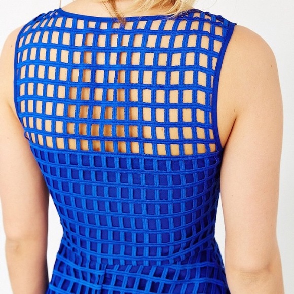 Stylestalker | Dresses | Stylestalker Piano Flare Dress In Cobalt Blue ...