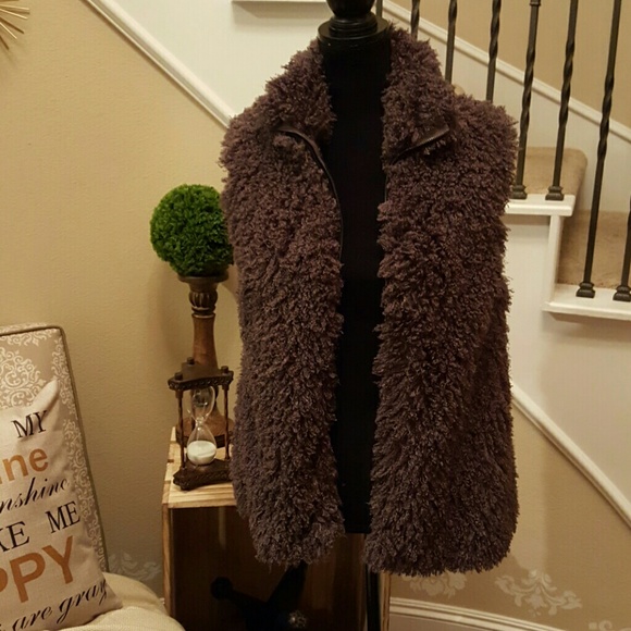 Marc Bouwer | Jackets & Coats | Shag Vest | Poshmark