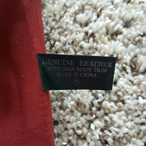 marco mane | Bags | Red Studded Leather Purse | Poshmark