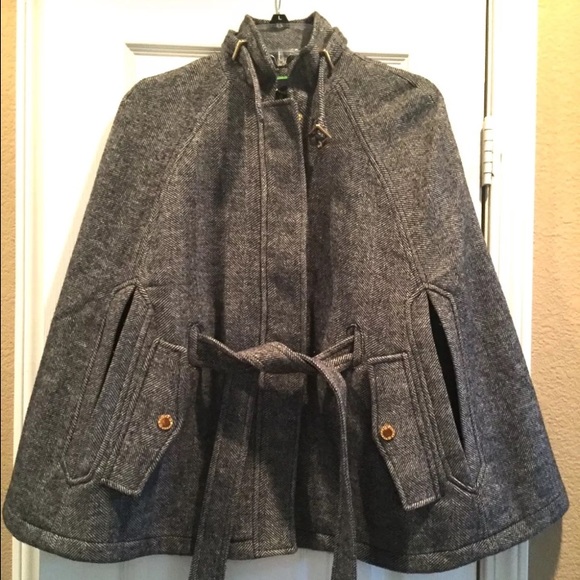C. Wonder | Jackets & Coats | C Wonder Gray Cape Capelet Jacket | Poshmark