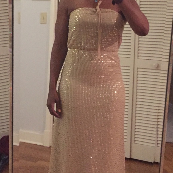 The Limited | Dresses | Limited Outback Red Sequin Maxi Dress | Poshmark