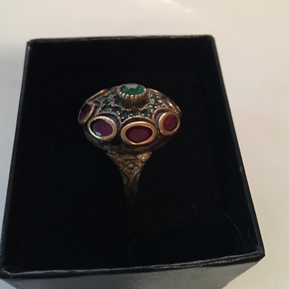 Jewelry | Turkish Ottomon Ros Silver Cocktail Ring | Poshmark