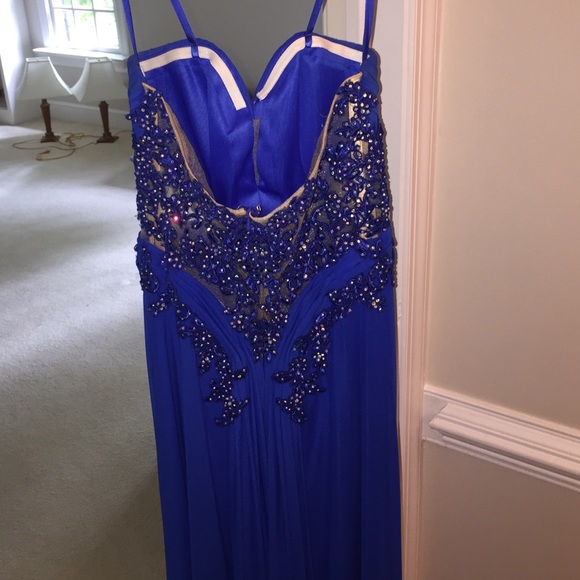 Lex's of Carytown | Dresses | Cobalt Blue Prom Dress Ball Gown | Poshmark