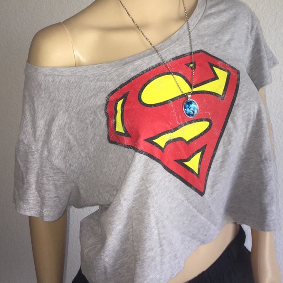 Tops | Superman Crop Top | Poshmark