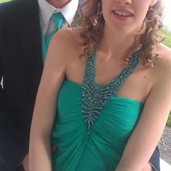Cache | Dresses | Turquoise Cach Prom Dress Size 2 | Poshmark
