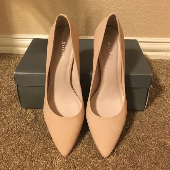 Minelli | Shoes | Nude Heels | Poshmark