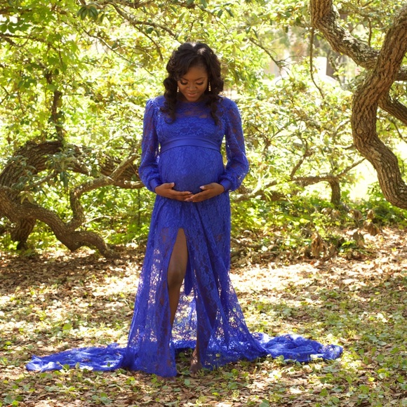 Dcouture | Dresses | Maternity Shoot Lace Dress | Poshmark