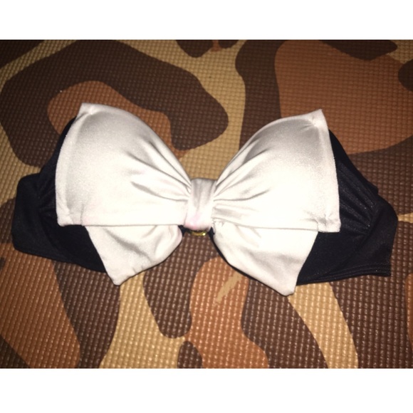 Victoria's Secret | Swim | Victorias Secret Bow Bandeau | Poshmark