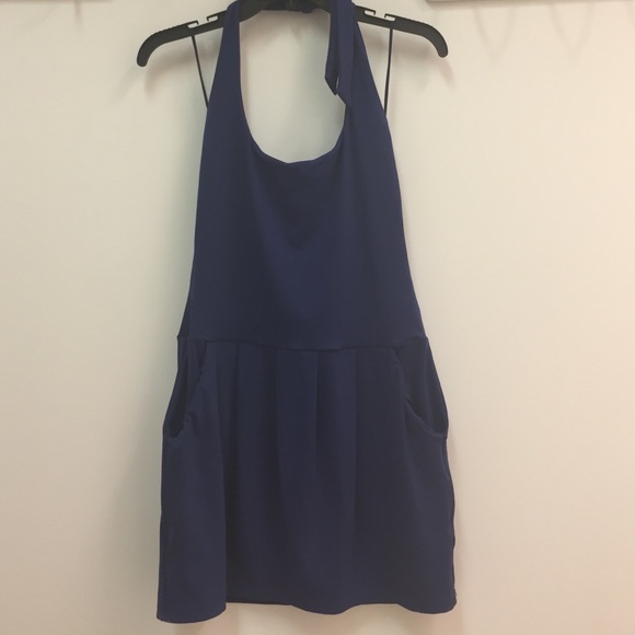 Susana Monaco | Dresses | Navy Blue Susana Monaco Halter Dress | Poshmark