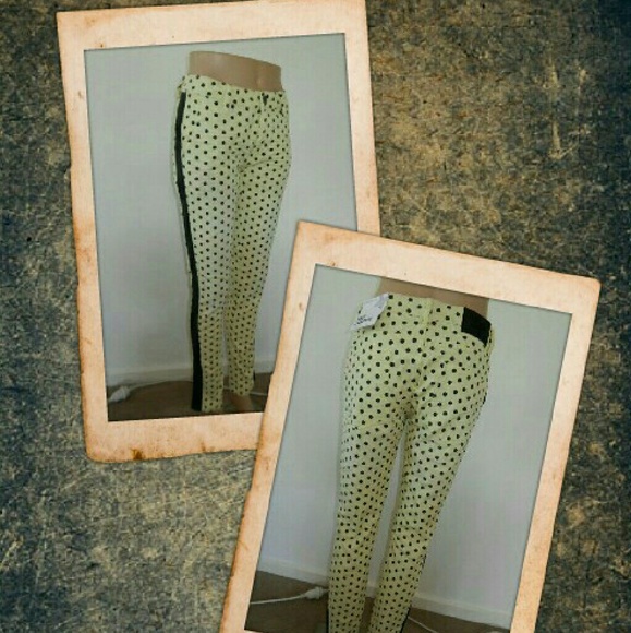 BCBGeneration | Pants & Jumpsuits | Bcbgeneration Yellow Jeans With ...