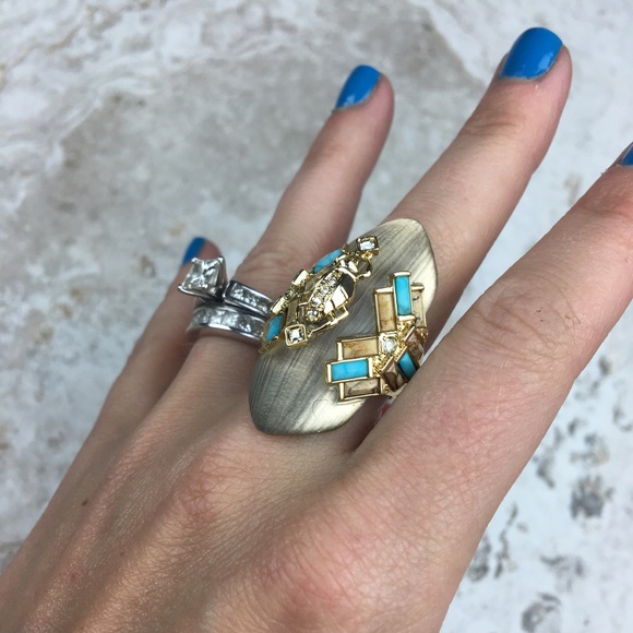 Alexis Bittar Jewelry Alexis Bittar Phoenix Beetle Shield Lucite Ring Poshmark