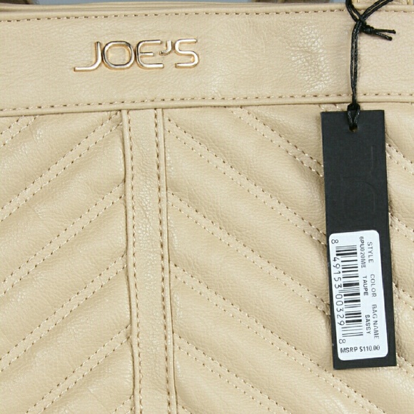 Joe's Jeans | Bags | Joes Jeans Shoulder Tote Beige Bag | Poshmark