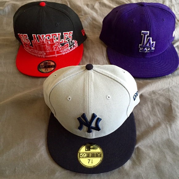 New Era | Accessories | New Era 59fifty Fitted Caps All 3 | Poshmark