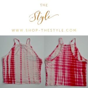 Tops | Sale Pink Tiger Dye Tank | Poshmark