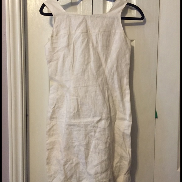 Maggie Breen | Dresses | White Linen Maggie Breen Dress | Poshmark