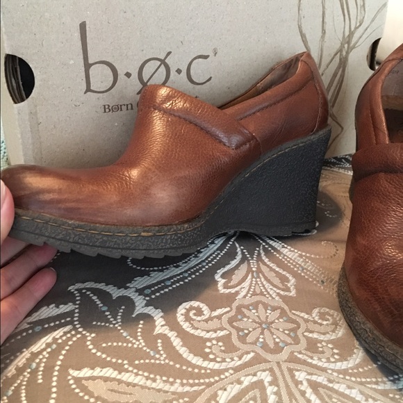 Born | Shoes | Born Brown Wedges Sz 8 | Poshmark