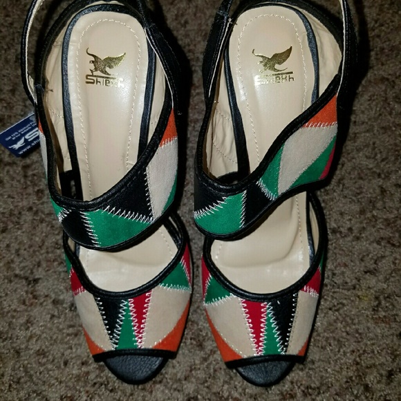 Shoes | Beautiful Colorful Summer Sandalstilettos | Poshmark