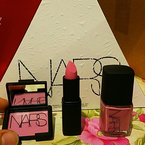 NARS | Makeup | Nars Roman Holiday Lipstick Mini Blush Polish | Poshmark