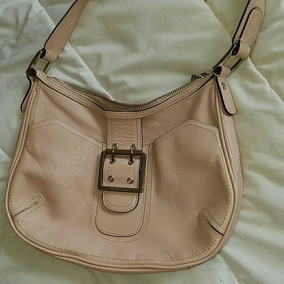 BCBGirls | Bags | Sale Bcbg Soft Pink Leather Purse Medium | Poshmark