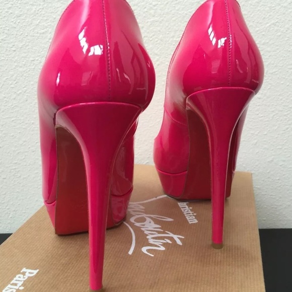 Christian Louboutin | Shoes | Christian Louboutin Hot Pink Bianca ...